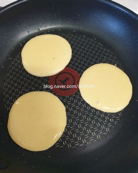핫케이크 요리 노브랜드 버터밀크 팬케이크믹스 활용 버터밀크 팬케이크