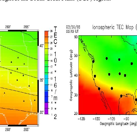 The Two Plots Shown Above Are Ionosphere Models Derived From Dual