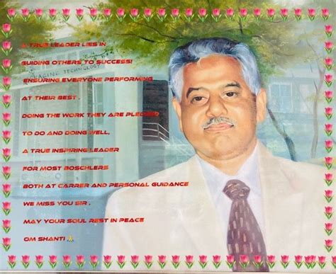 We Lost A Great Leader We Miss Mr Ravi Krishnamurthy May His Soul Rest In Peace Om