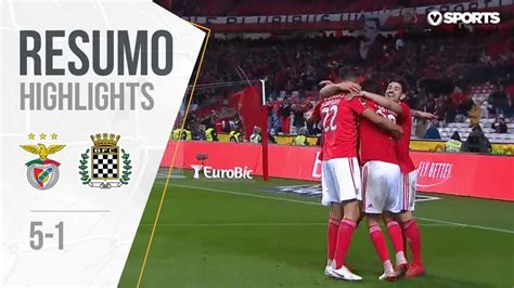 Resumo Highlights Benfica 5 1 Boavista Liga 1819 19 Youtube