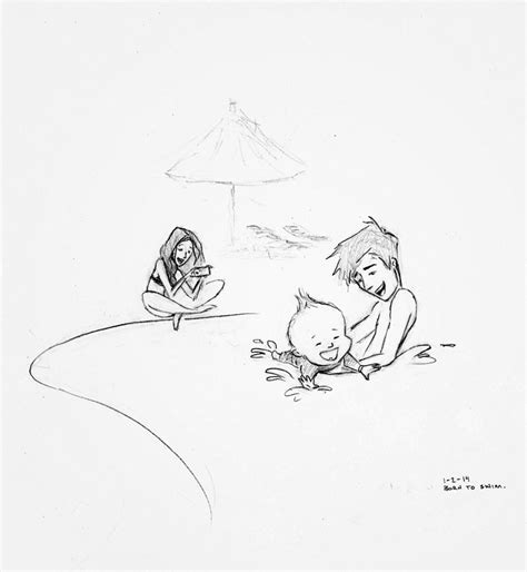 Man Draws The Sweetest Sketches Of Life With Beloved Wife I Really
