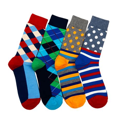 Mens Fashionable Colorful Socks