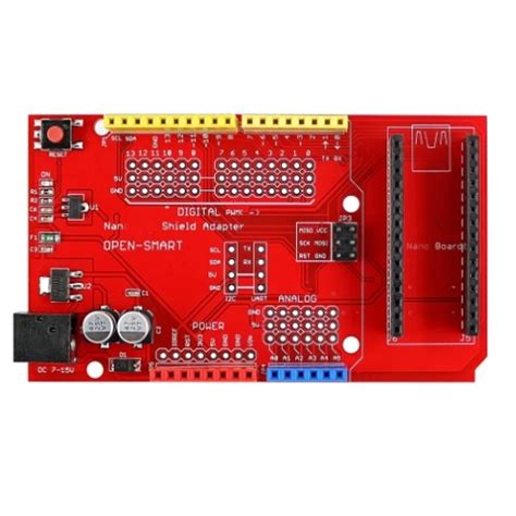 NANO Expansion Shield V Kompatibilno Z Arduino DSVET Eu Arduino Spletna Trgovina Spletna