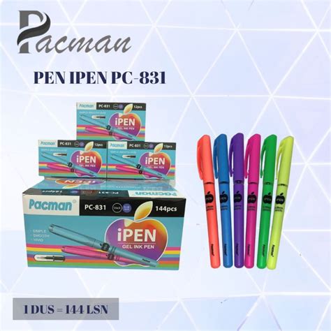 Jual Pen Ipen Apel 831 Pacman Pen Gel Lucu Pen Gel Murah Shopee