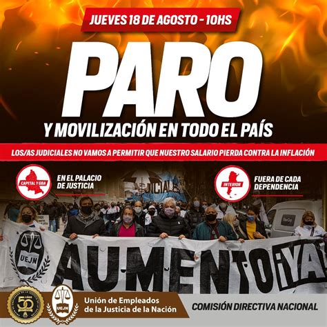 Uejn Unión De Empleados De La Justicia De La Nación A Paso De