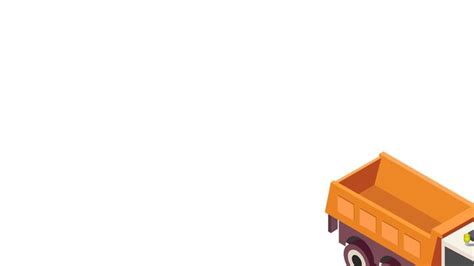 Garbage Truck Animation Stock Video Footage For Free Download