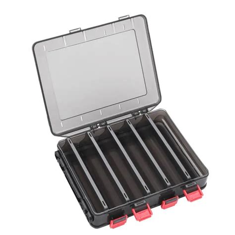 Double Layer Fishing Tackle Box Fishing Lures Baits Hook Lines Tools