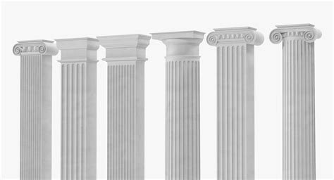 Pilasters 3d 모델 컬렉션 2 3d 모델 99 3ds C4d Fbx Max Ma Obj Free3d