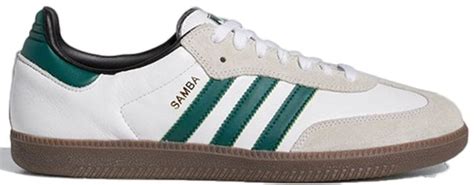 ADIDAS ORIGINALS SAMBA ADV White Green White