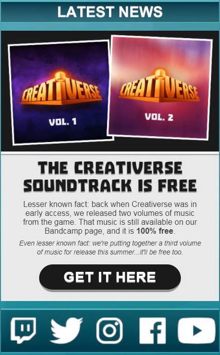 Soundtrack Creativerse Wiki Fandom