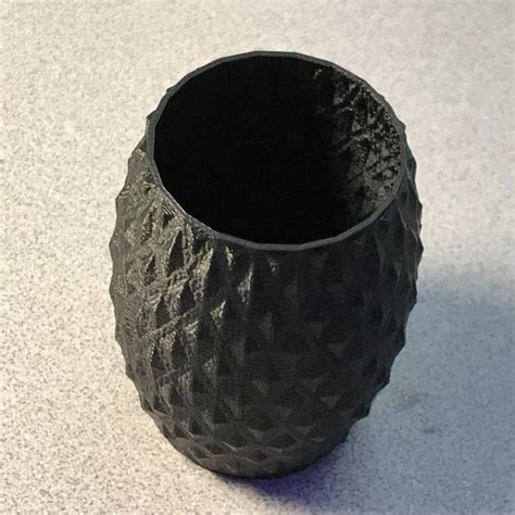 3d Printable Bevelled Edges Vase By Enish Pastagia