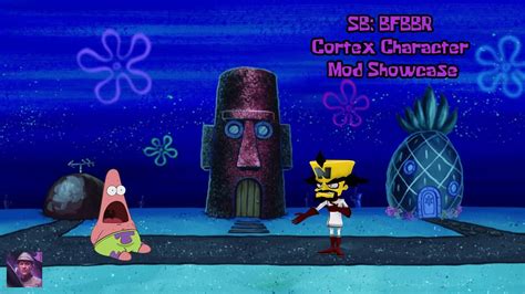 Spongebob Bfbbr Nighttime Mod Showcase With Cortex Youtube