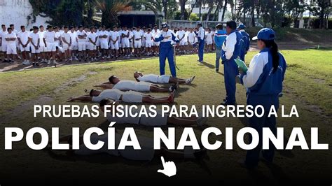 Pruebas Físicas Para Ingreso A La Policía Nacional En Ecuador 2025