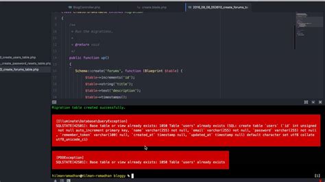 Belajar Migrations Youtube