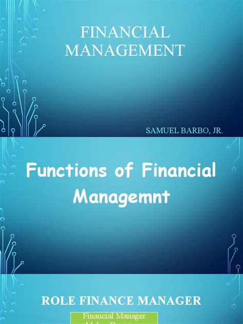 Fin Management P3 Pdf Corporate Governance Accounting