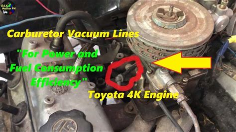 Toyota 4k Carburetor Vacuum Diagram At Earnest Wells Blog