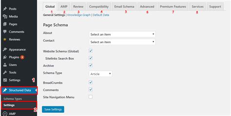 Understanding Settings Schema And Structured Data For Wp Documentation