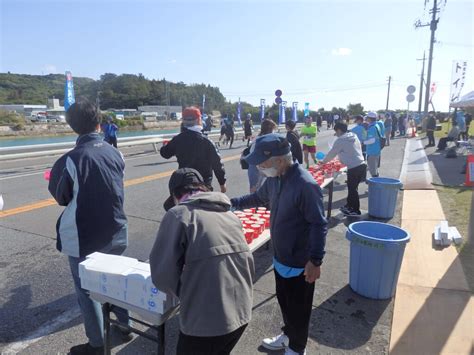 あやはし海中ロードレース大会 給水ボランティア参加 沖縄ターミナル株式会社