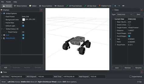 Visualizing The Model Using RViz Fictionlab Documentation