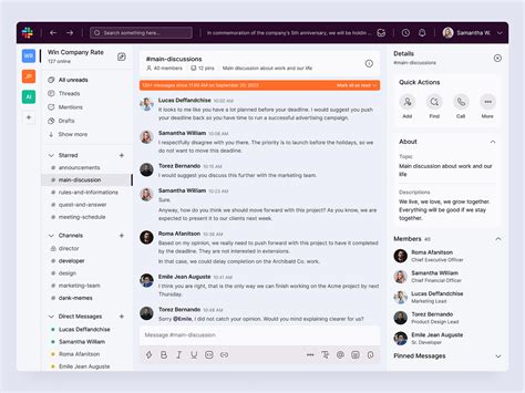 slack website redesign by raafi g on dribbble