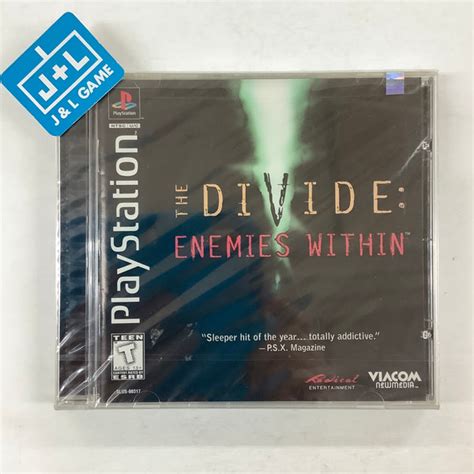 The Divide Enemies Within Ps1 Playstation 1 Jandl Video Games New