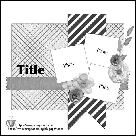 Scrapbook Sketches 12x12 Simple Scrapbook Album Scrapbooking