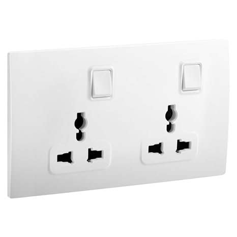 Multi Gang Switched Double Socket