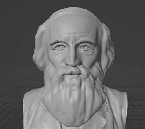 Dmitri Mendeleev 3d Model 3d Printable Cgtrader