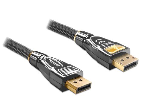 Cablu Displayport V12 4k Ultra Hd 60hz Premium T T 1m Delock 82770