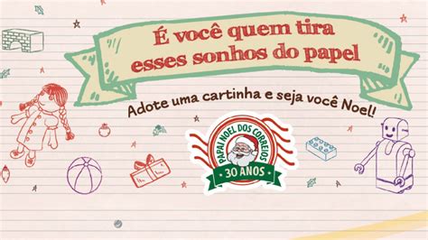 Prazo para adoção de cartinhas a Papai Noel é adiado procura está menor UOL Notícias