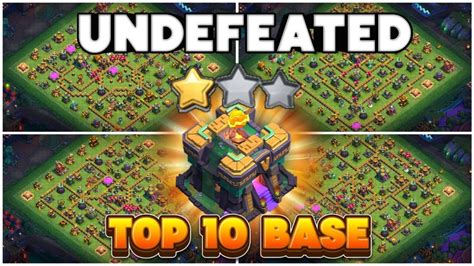 Top 10 Th14 Trophy Base With Link Replay Th14 Base After Update