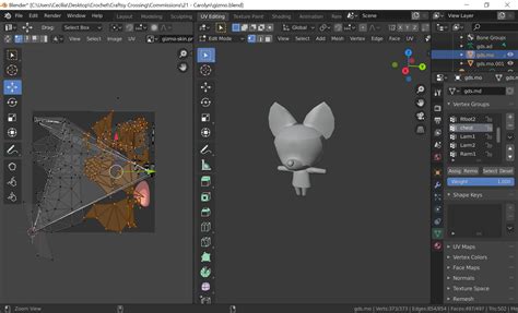 No Faces Appearing On My Model In UV Editor Blender Stack Exchange