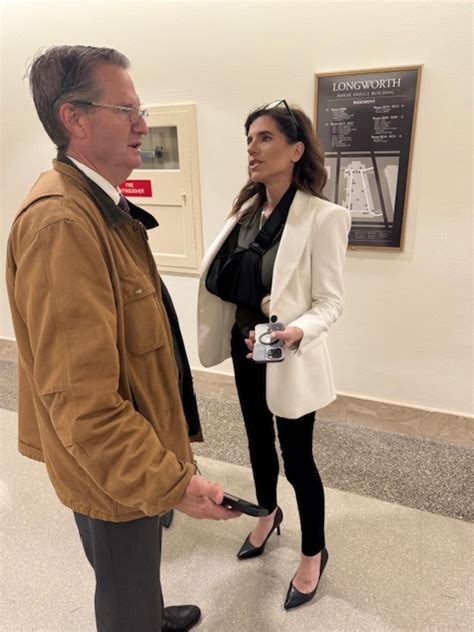 Photo Nancy Mace Seen Wearing Shoulder Sling On Capitol Hill Day After