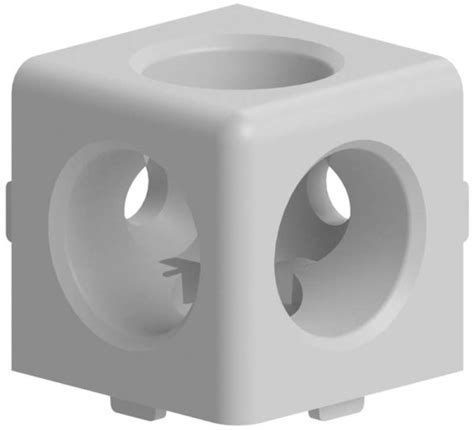 Three Way Joint For 40x40 Profile 8mm Slot 084 310 019
