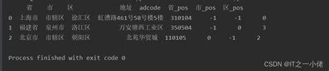 python中cpca库用法详解（从文本中提取省市区） cpca transform csdn博客