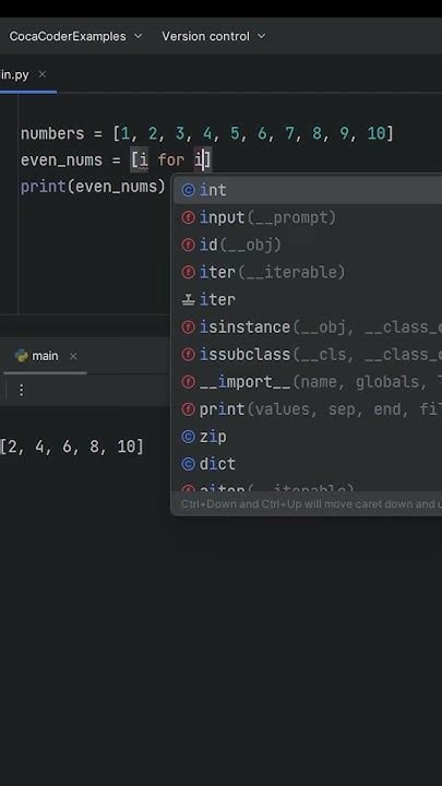 list comprehension one liner programming coding python foryou