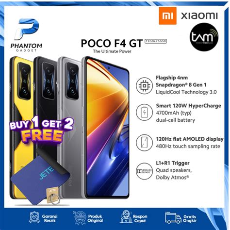 Jual Xiaomi Poco F GT G GB Garansi Resmi TAM Shopee Indonesia