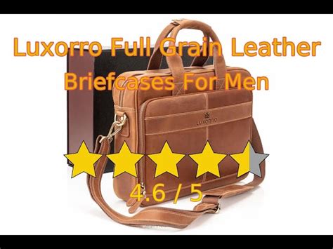 Lets Review Luxorro Full Grain Leather Briefcases For Men In 2025