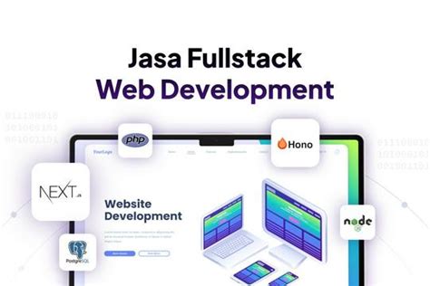 Jasa Fullstack Web Development React Nextjs Nodejs Honojs Sql Php