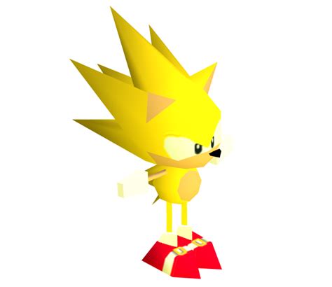 Pc Computer Sonic R Super Sonic The Models Resource