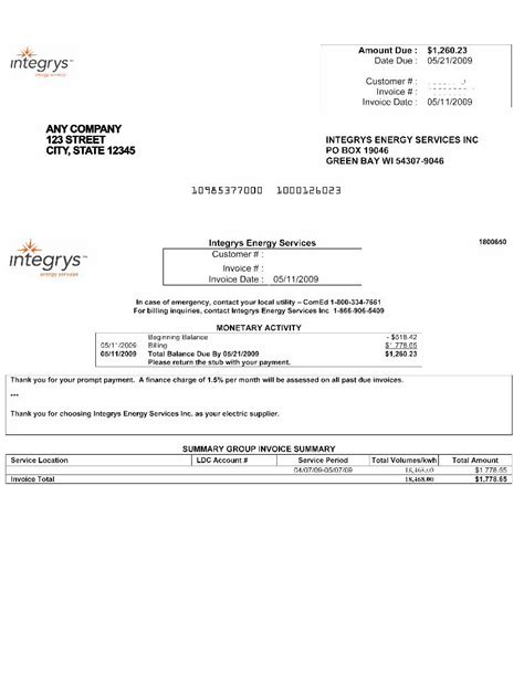 PDF ElectricInvoice DOKUMEN TIPS