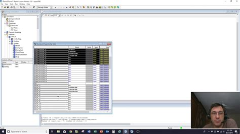 Acm2 Flowsheet Equations Running Models And Using Snapshots Youtube