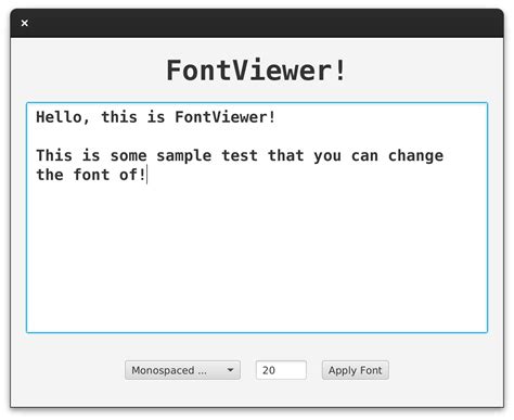 Fontviewer Wills Webpage