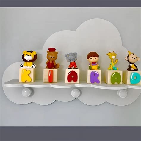 خرید و قیمت شلف دیواری ابر اتاق کودک سایز بزرگ از غرفه گالری شلف و لوازم خانگی محمد