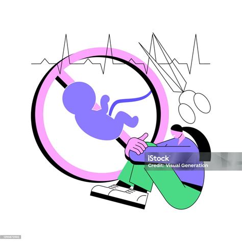 낙태 추상 적 개념 벡터 일러스트레이션 낙태에 대한 스톡 벡터 아트 및 기타 이미지 낙태 법 여자 Istock