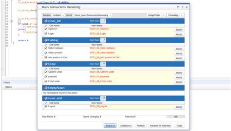 Vugen Plugin Transactions Helper 102 Released
