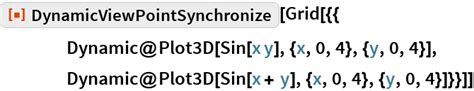 Dynamicviewpointsynchronize Wolfram Function Repository