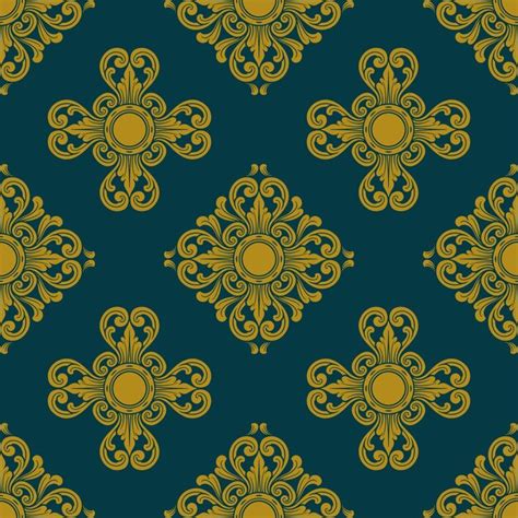 Premium Vector Balinese Pattern Vintage Vector Royal Wallpaper
