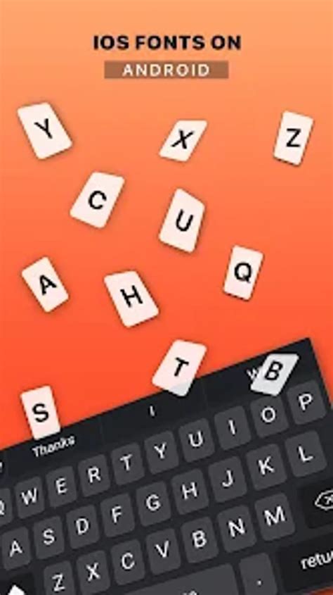 Ios Font For Android Apk สำหรับ Android ดาวน์โหลด