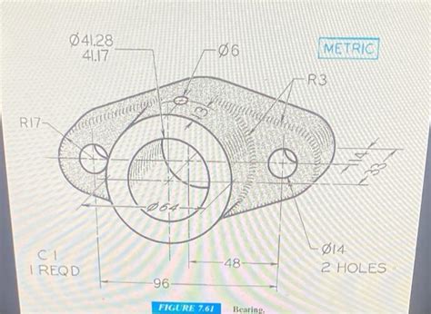 Solved SectionViens Create Section Drawing With Dimentions Chegg Com